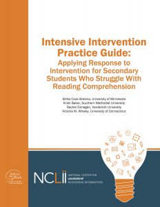 INTENSIVE INTERVENTION PRACTICE GUIDES | National Center for Leadership ...